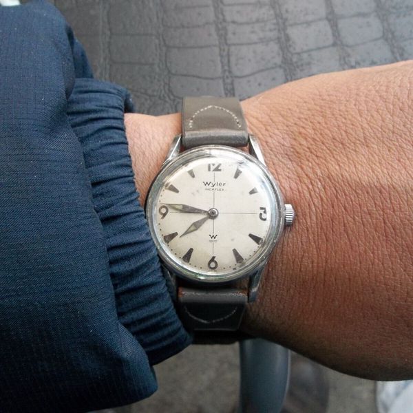 vintage Wyler incaflex men watch | WatchCharts Marketplace