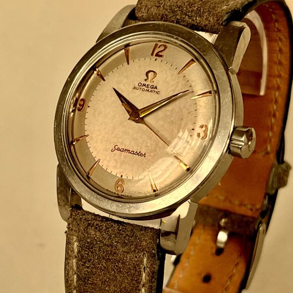 Omega Seamaster Ref. C2677 12SC Fat Lugs, Clover Crown | WatchCharts ...