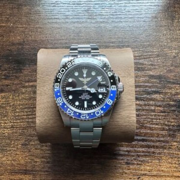 Batman Bezel Mod Watch Powered By Seiko Nh34 Automatic Movement ...