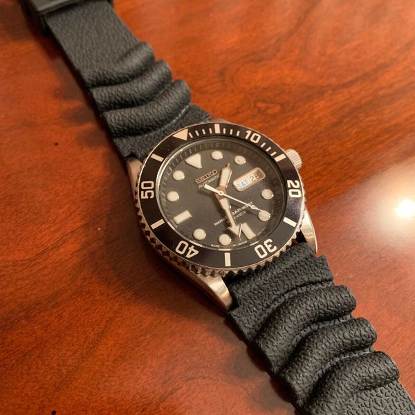 Vintage Seiko SKX031 Black Diver Submariner Watch - 7S26-0040 PLEASE ...