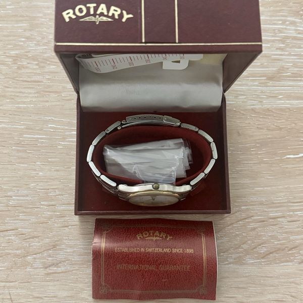 Menâ s Rotary Watch With Original Box And Paperwork | WatchCharts ...