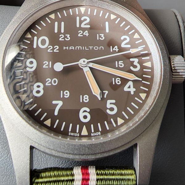 [WTS] Hamilton Khaki Field Mechanical 38mm H694390 $299 BNIB | WatchCharts