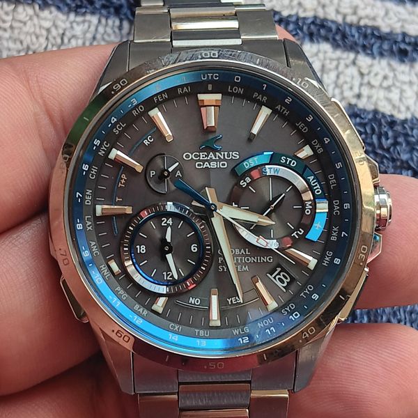 [WTS] Casio Oceanus OCW-G1000 GPS Hybrid Wave Ceptor | WatchCharts Marketplace
