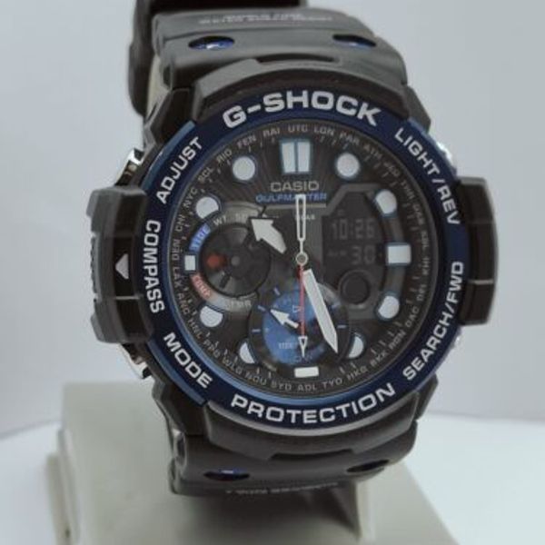 casio g-shock men's gulf master twin sensor watch GW-1000B ...
