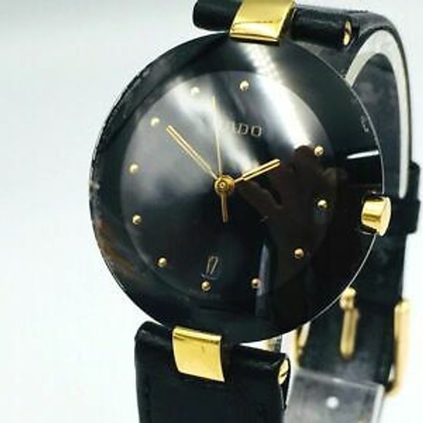 RADO Watch Coupole 129.4077.4 Quartz Sapphire Crystal Date T2134 ...