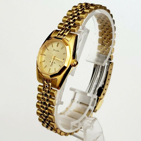 RARE,UNIQUE Women's Vintage 1998 Watch BULOVA "Marine Star" 92G25 ...