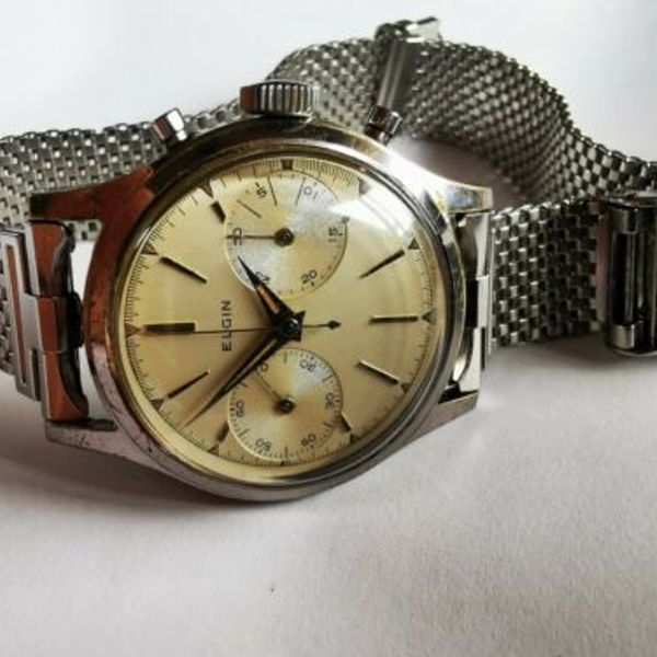 Elgin Heuer 3641 Chronograph Vintage Valjoux 92 | WatchCharts