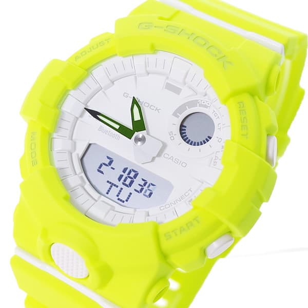 Casio CASIO Watch Men's White Lime Green G-SHOCK G-SHOCK | WatchCharts