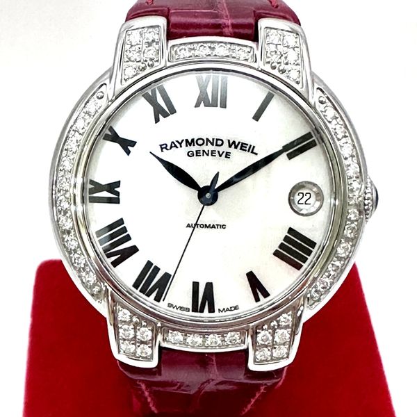 RAYMOND WEIL JASMINE WATCH, 35MM WITH DIAMOND BEZEL | WatchCharts ...