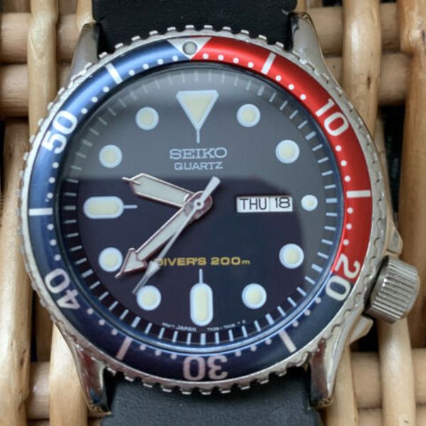 Seiko 7N36-7A08 SHC033 Quartz Dive Watch V RARE Timewarp Condition SHC ...