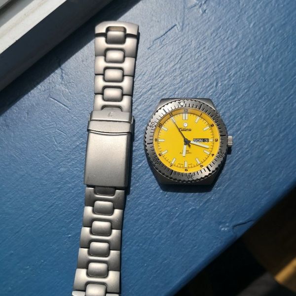 FS: Tutima Di300 yellow dial diver | WatchCharts