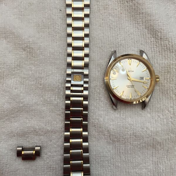 **SOLD** Omega Seamaster Aqua Terra 2317.30 Quartz, 18k / SS, 39.2MM ...