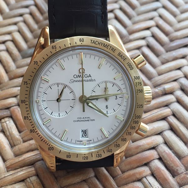 FS or T&C - Omega 18k solid yellow gold Speedmaster -57 | WatchCharts