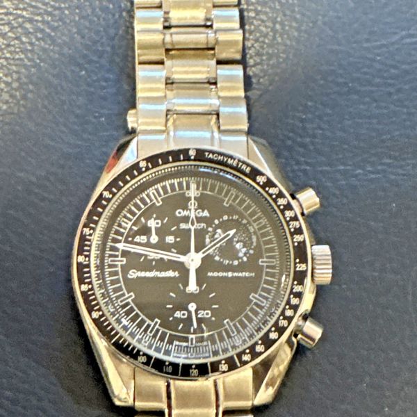 Omega Swatch MoonSwatch MISSION TO THE MOONPHASE METAL MOD ...