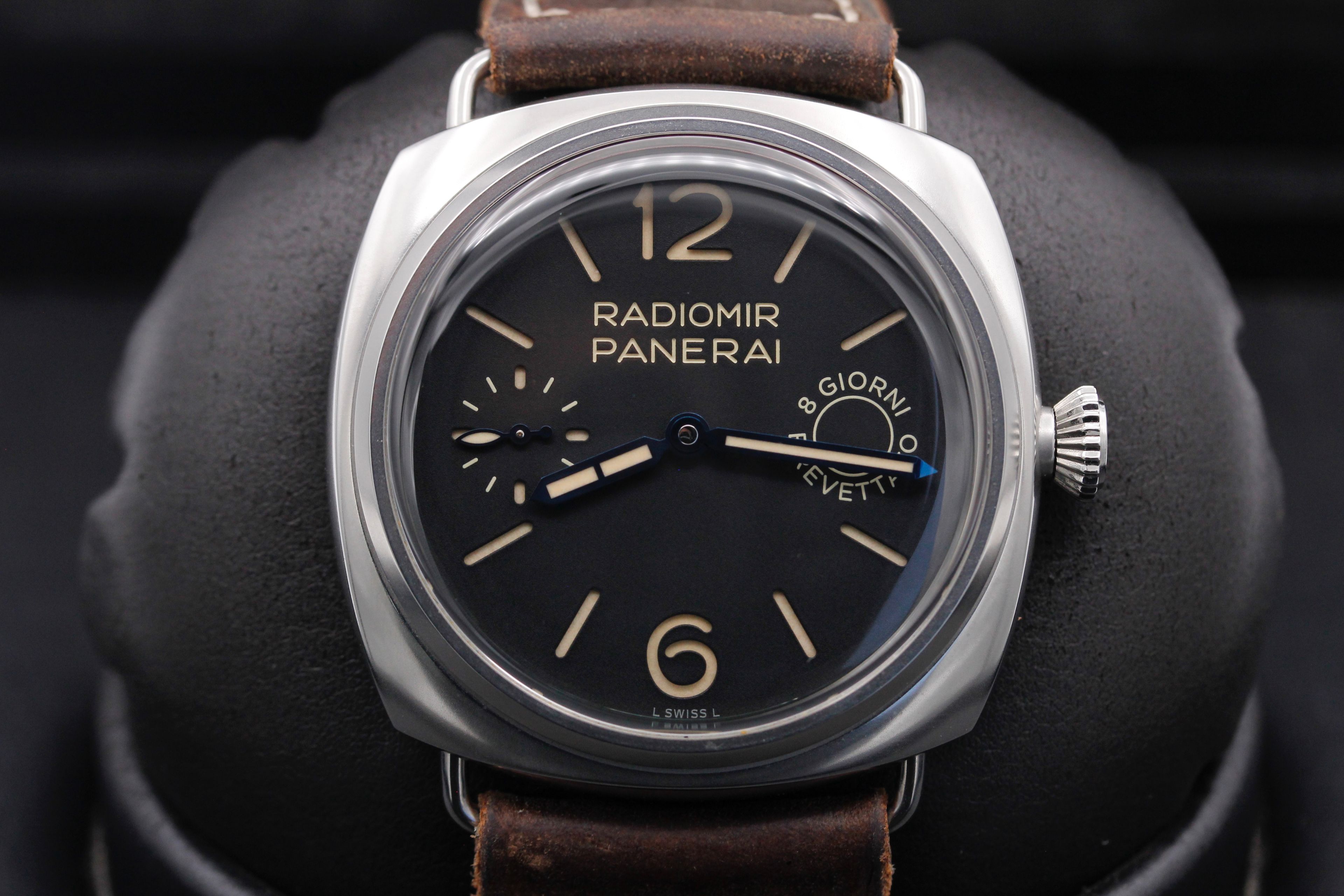 FSOT: Panerai Radiomir 8 Days - PAM 992 - Black - Steel - 45mm - Mint ...