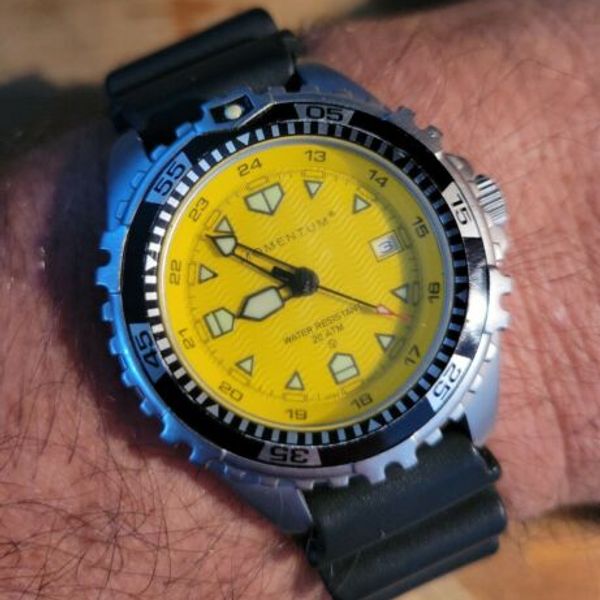 St. Moritz Momentum Diver Watch 200m, vintage, new battery Men's ...
