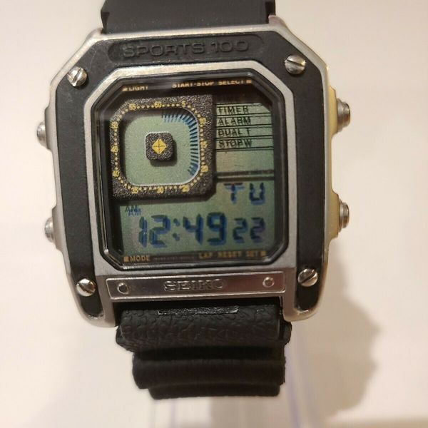 Seiko G757-5000 James Bond Chronograph Digiborg Diver Watch seen in ...