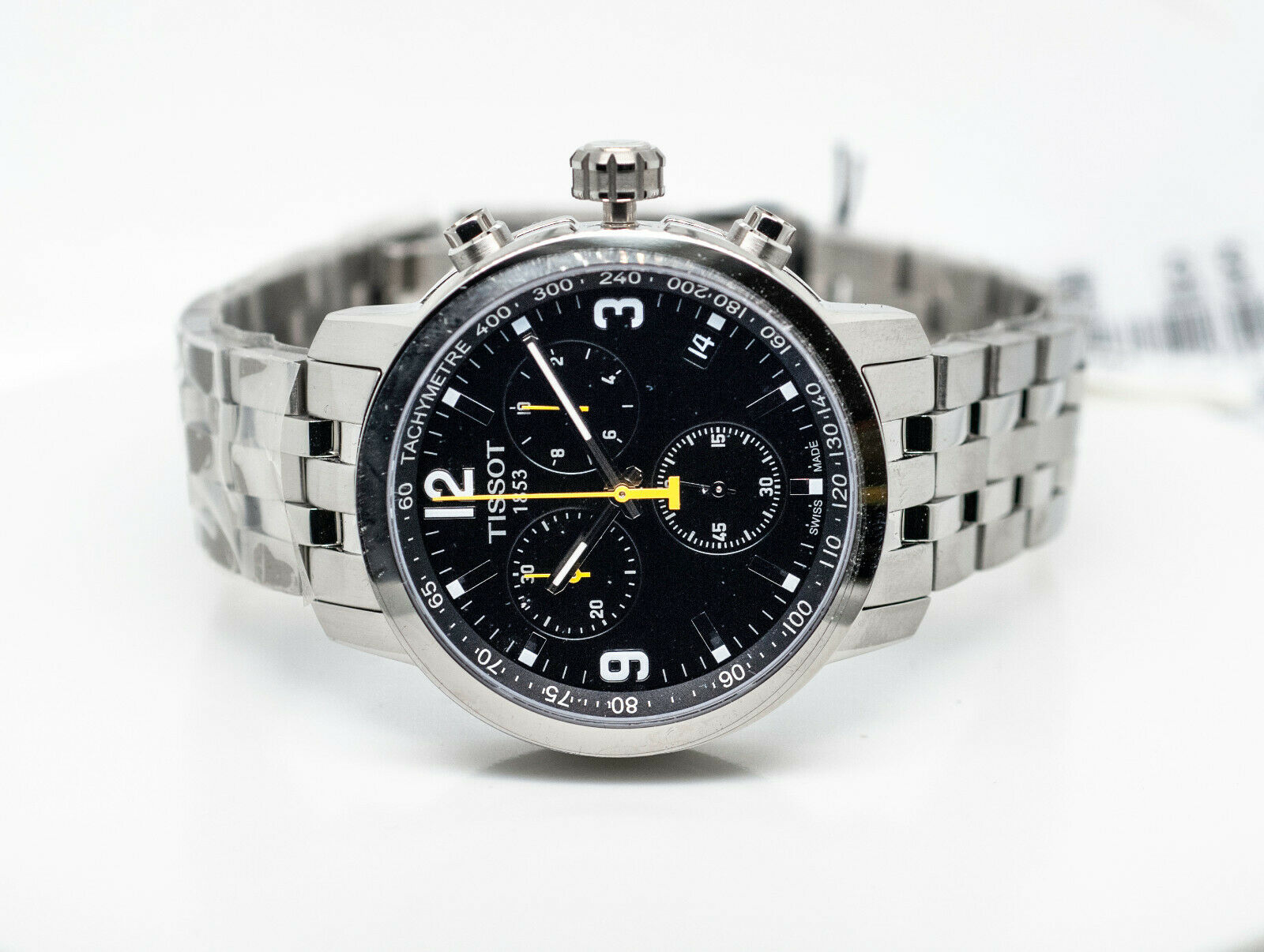 Tissot Stainless Steel PRC 200 Quartz Chronograph Wristwatch | WatchCharts