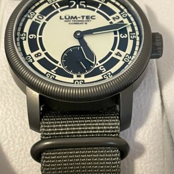 Lum-Tec Combat B47 Men’s Watch 43mm Swiss Quartz Military Two NATO ...