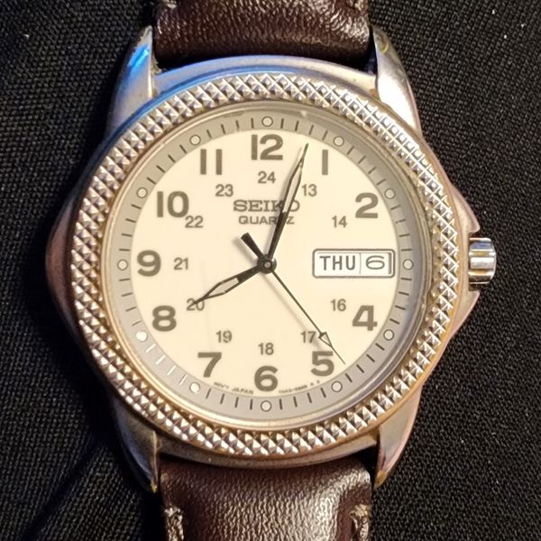 Seiko 7N43-6B20 Full Lume Dial Field Watch | WatchCharts Marketplace