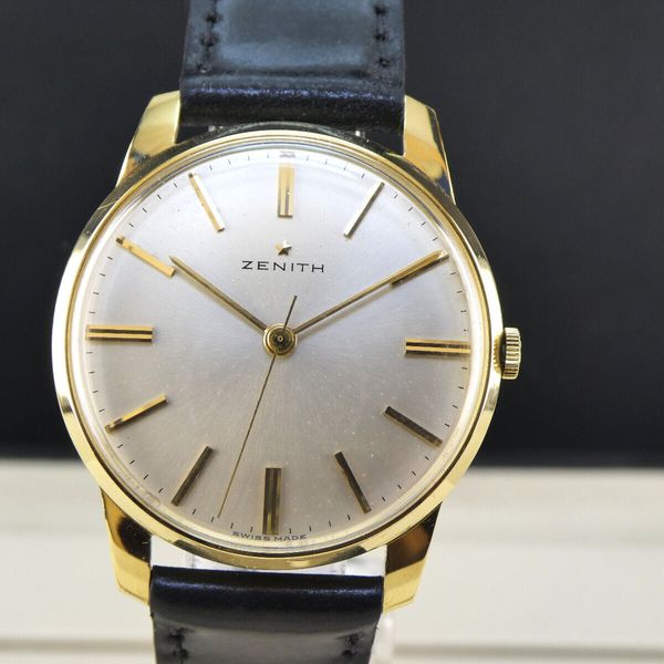 Zenith Gold Watch 18K/750 Manual Vintage Cal. 120 swiss made ...