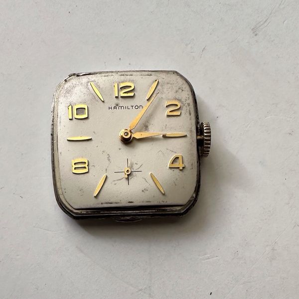 Vintage Hamilton Caliber 730 17-Jewel Gold-Filled & S/S Mens Wristwatch ...