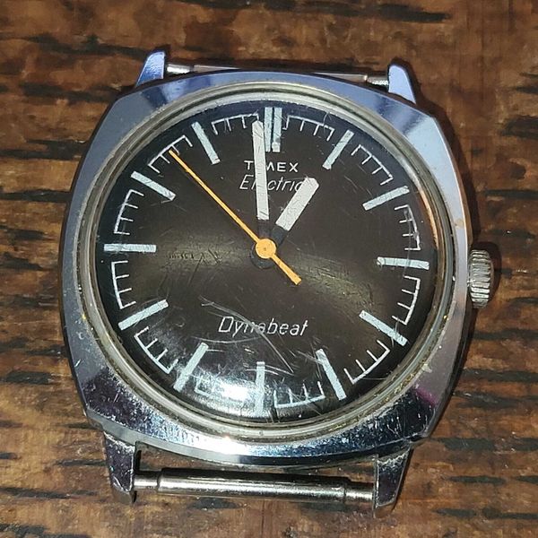 Vintage Timex ELECTRIC Dynabeat Watch for Parts or Repair | WatchCharts ...