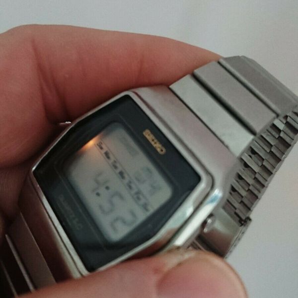 Vintage Rare 1977 Seiko 0139-5019 LC..Zone 2 digital lcd watch ...