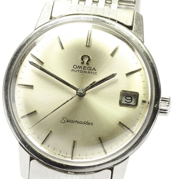[OMEGA] Omega Seamaster cal.565 Date Antique 166.037SP Automatic Men's ...