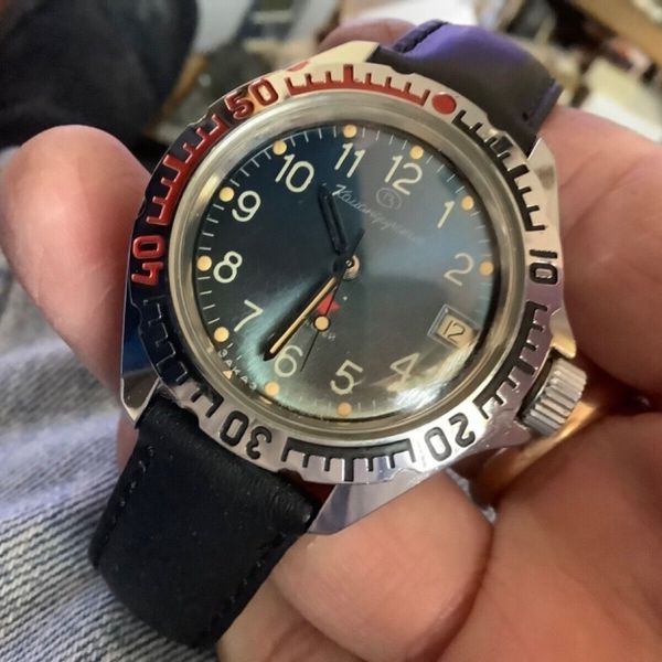 VTG Vostok Komandirskie Watch Commander 17 Jewels MO Soviet USSR CCCP ...