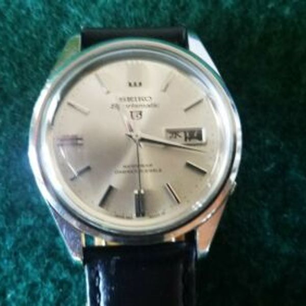 VINTAGE 1966 JAPAN SEIKO SPORTSMATIC 5 6619-9010 21 JEWELS AUTOMATIC | WatchCharts Marketplace