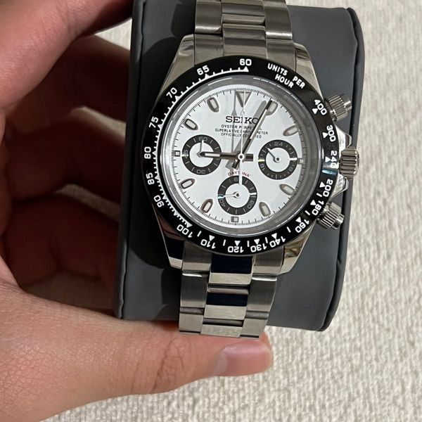 Seiko mod Daytona Rolex | WatchCharts Marketplace