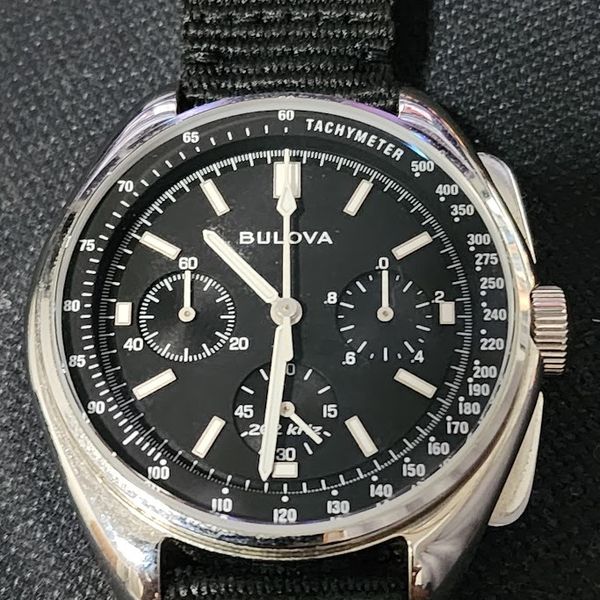 Bulova Lunar Pilot 96A225 45MM | WatchCharts Marketplace