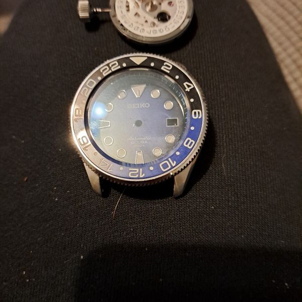 Seiko Mod Watch Parts Mechanism Not Working All Parts Except Second ...