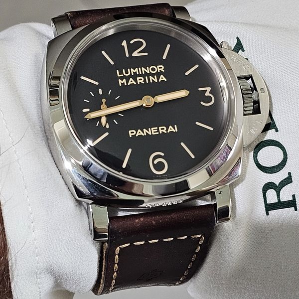 Panerai Luminor Marina 1950 3 Days Manual Wind 47mm Steel Men's Watch ...
