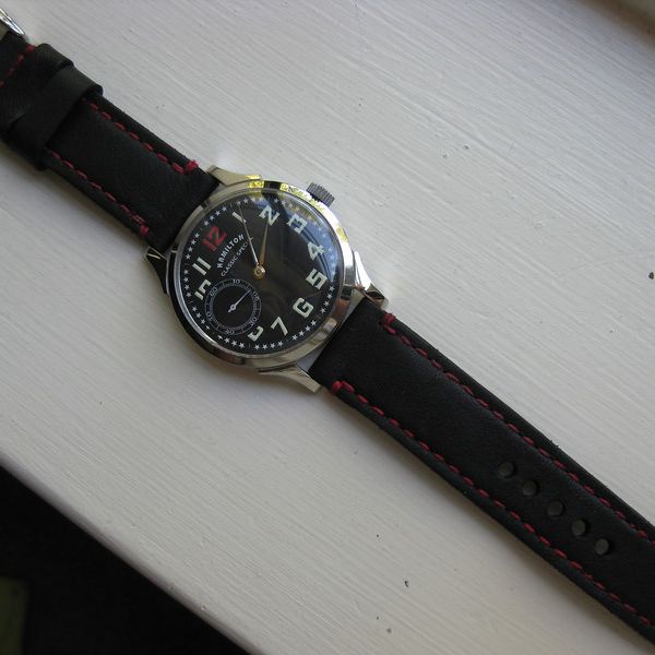 Reduced Again. FS: Pocket Watch Conversion, Hamilton Black "Classic ...