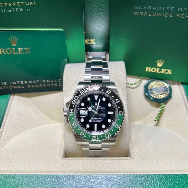 2023 SEP BNIB Rolex SPRITE 126720VTNR GMT Master II Green | WatchCharts ...