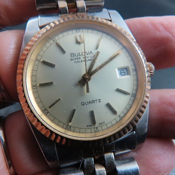 Swiss Movement Bulova Super Seville Calendar Quartz Men Watch ...