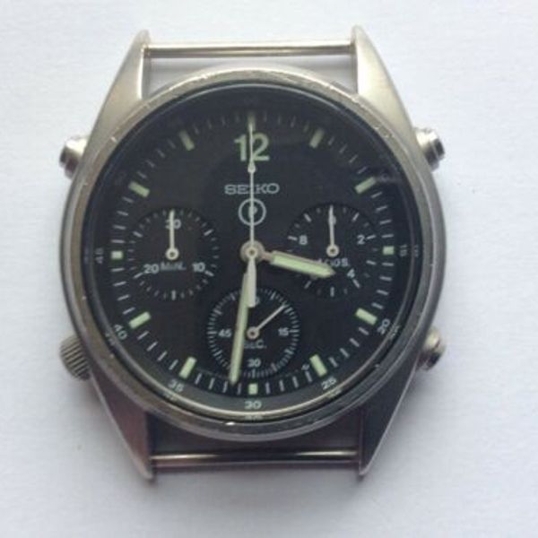 Seiko Gen 1 , 7a28- 7120 Military Issued RAF Pilots Watch 1988 ...