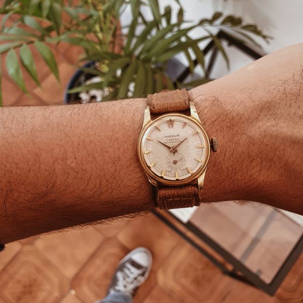 [WTS] Vintage Mayur Gold Plated Linen Dial - Swiss Made | 50$ | WatchCharts