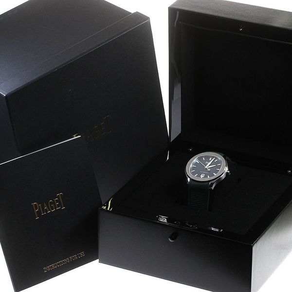 PIAGET Polo Field Watch P11268/G0A48022 Date green Dial Automatic Men's ...