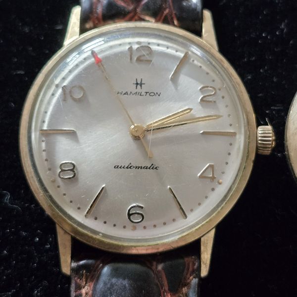 Hamilton Automatic wrist watch 10k RGP 17J, swiss 1960s And A ...