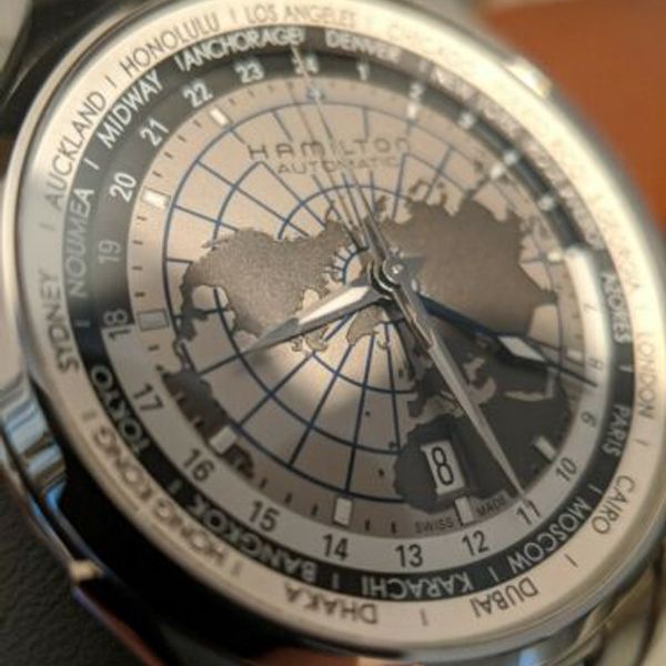 Hamilton Jazzmaster GMT Worldtimer Automatic | WatchCharts Marketplace