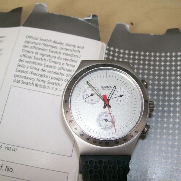 1995 SWATCH IRONY CHRONO SWISS MADE WATCH | WatchCharts Marketplace