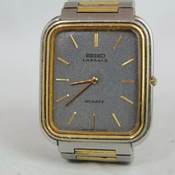 SEIKO LASSALE 9300-5109 QUARTZ ULTRA-THIN DRESS WATCH-RARE | WatchCharts
