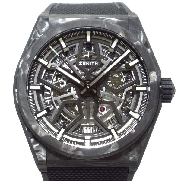 [New] [Used] ZENITH (Zenith) Defy Classic Watch Carbon / Skeleton Dial ...