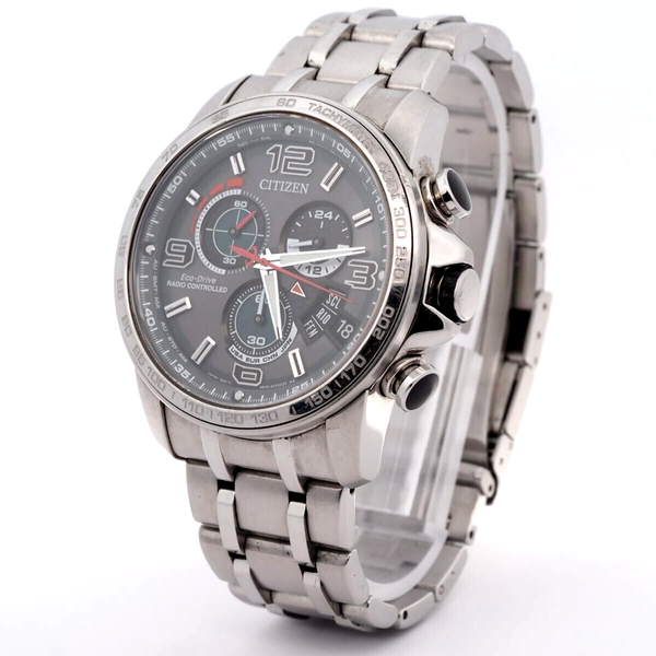 CITIZEN Eco Drive Radio Controlled 44MM Quartz/Solar Powered Watch H610 ...