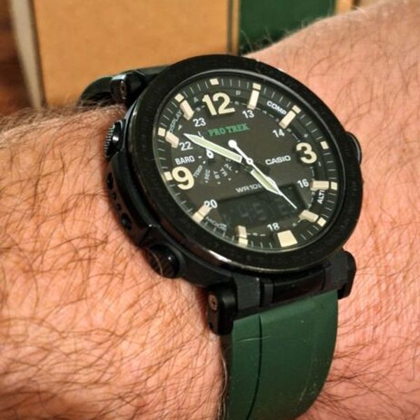 Casio Pro Trek Safari Ranger PRG-600Y-1 (JDM) Triple Sensor w/ Extras ...