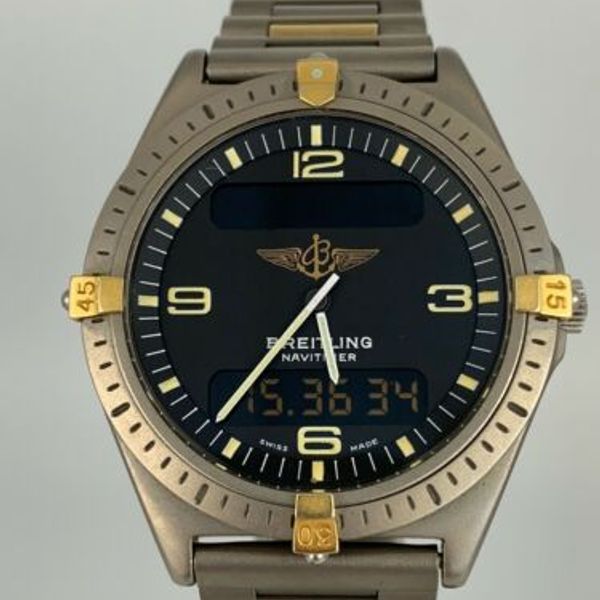 Breitling Aerospace 80360 Titan/Gold Digital/Quartz | WatchCharts