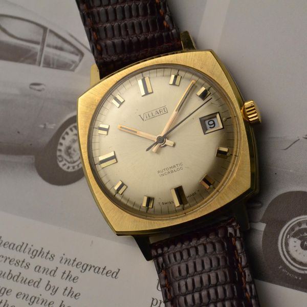 FS: 1970's Villard Gold Dial Dress Watch | WatchCharts Marketplace